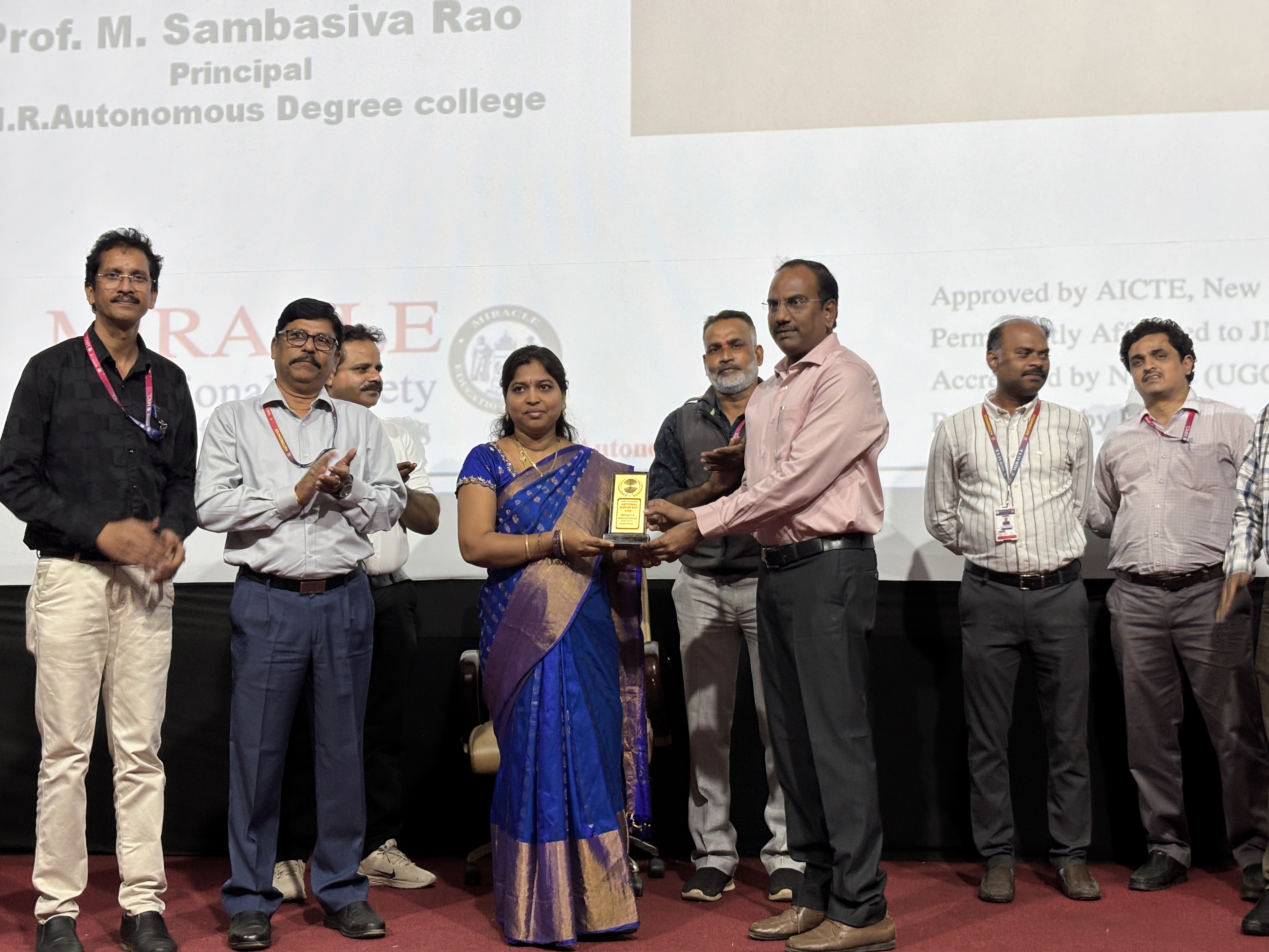 MATHLETE -2K25 - National Mathematics day - Miracle Educational Society ...